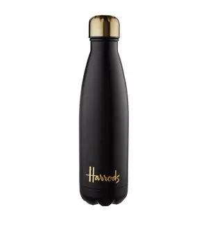Harrods Logo Water Bottle - Black