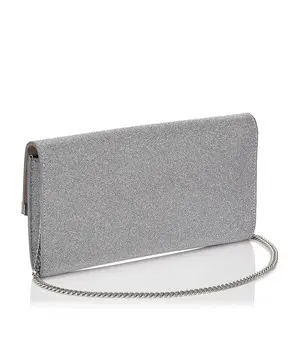 JIMMY CHOO Emmie Clutch - Silver