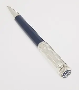 Dunhill Sentryman Hobnail Ballpoint Pen - Navy
