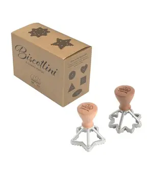 MARCATO Aluminium Biscottini Cutter Set - Silver