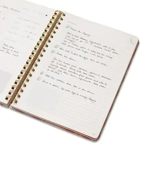 Papier Lobster Gingham Recipe Journal