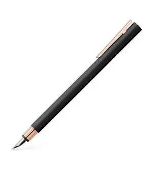 FABER-CASTELL Neo Slim Metal Fountain Pen - Black