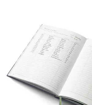 Papier Starry Ikat A5 Finance Planner