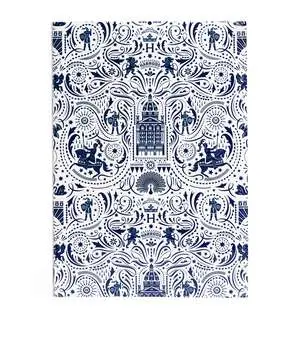 Harrods Knights Of Brompton Notebook - Navy