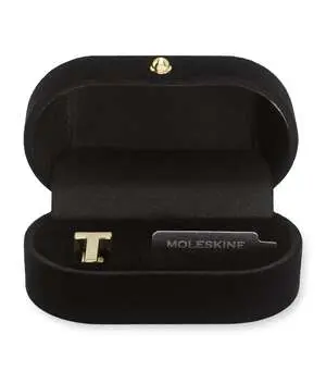 MOLESKINE Plated T Notebook Charm - Gold