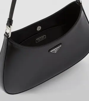 Prada Leather Cleo Shoulder Bag