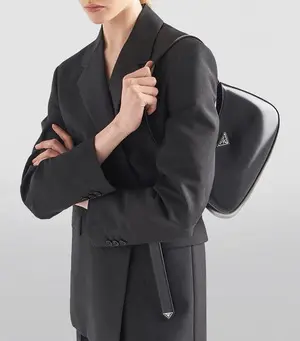 Prada Leather Cleo Shoulder Bag