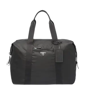 Prada Re-nylon Duffle Bag - Black
