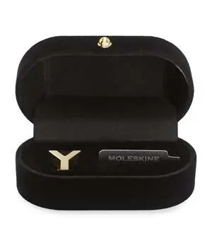 MOLESKINE Plated Y Notebook Charm - Gold