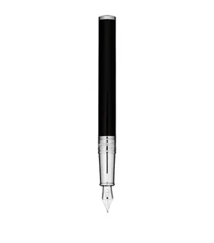 S.t. Dupont D-initial Fountain Pen - Black