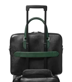 ASPINAL OF LONDON Slim Leather Briefcase