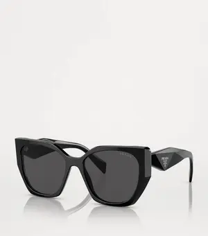 Prada Geometric Sunglasses - Black