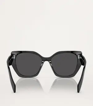 Prada Geometric Sunglasses - Black
