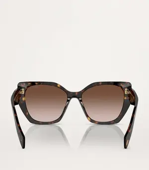 Prada Acetate Sunglasses - Brown