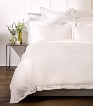Harrods Richmond Super King Fitted Sheet - White