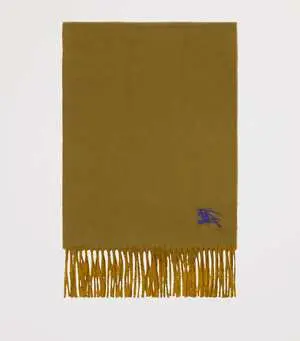 Burberry Cashmere Reversible Ekd Scarf