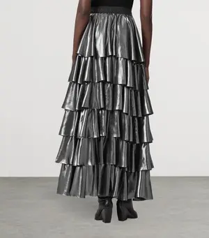 ALLSAINTS Cavalry Ruffle Maxi Skirt