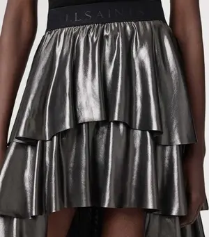 ALLSAINTS Cavalry Ruffle Maxi Skirt