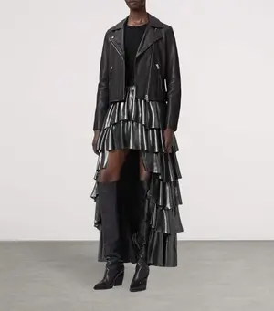 ALLSAINTS Cavalry Ruffle Maxi Skirt