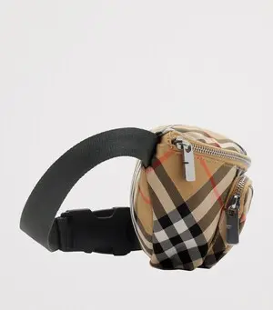 Burberry Check Belt Bag - Beige