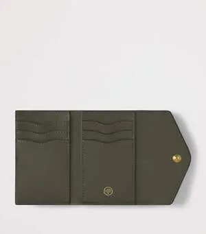 Mulberry Leather Folded Multi-card Wallet - Green