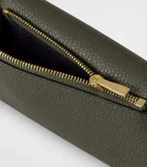 Mulberry Leather Folded Multi-card Wallet - Green