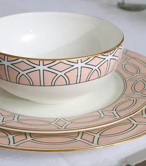 O.W.LONDON Loop Breakfast Bowl - Pink