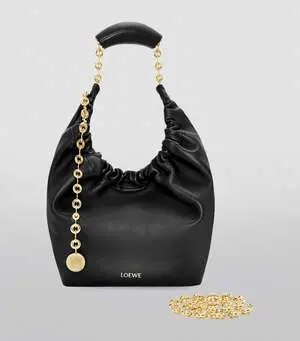 Loewe Small Leather Squeeze Top-handle Bag