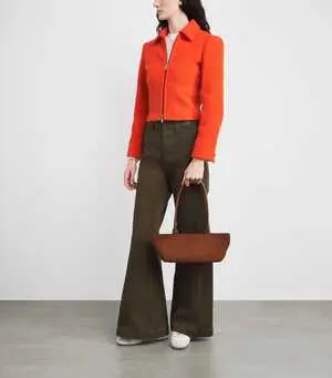 ME+EM Wool-blend Bouclé Cropped Jacket