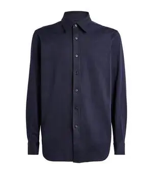 Brioni Cotton Shirt - Blue