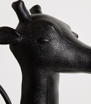 Thom Browne Leather Giraffe Top-handle Bag