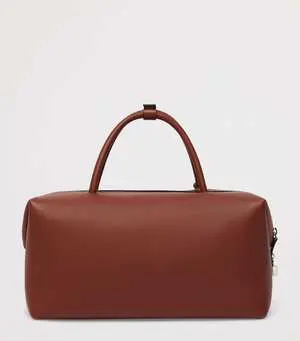 Max Mara Leather Boston Bag