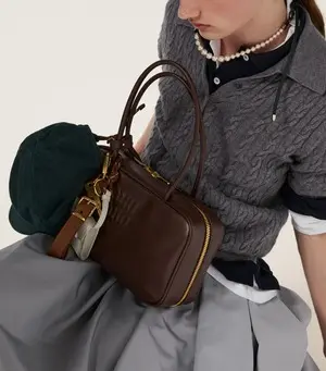 Miu Miu Leather Top-handle Bag