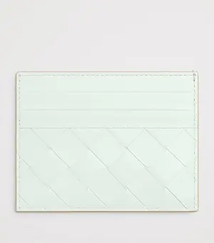 Bottega Veneta Leather Intrecciato Card Holder