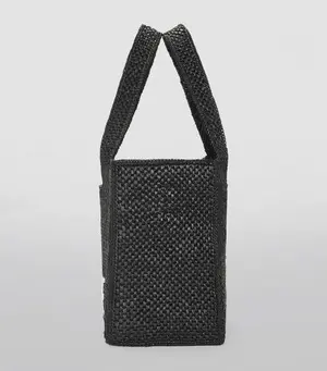 Loewe X Paula's Ibiza Medium Font Tote Bag - Black