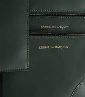 Comme Des Garçons Large Leather Pouch