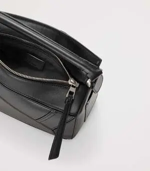 Loewe Small Puzzle Panta Top-handle Bag - Black