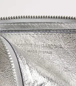 Comme Des Garçons Small Leather Half-zip Wallet