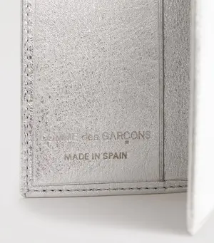 Comme Des Garçons Leather Bifold Vertical Card Holder