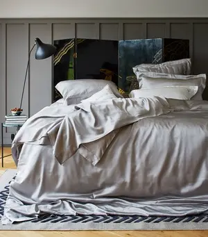Gingerlily Silk Pillowcase - Silver