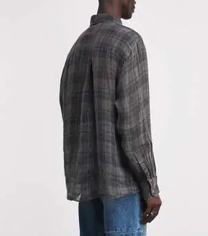 Our Legacy Cotton-blend Check Above Shirt