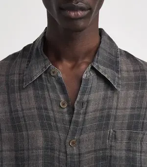 Our Legacy Cotton-blend Check Above Shirt