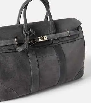 Brunello Cucinelli Suede Country Holdall