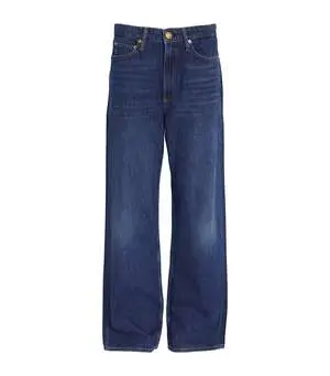Rag & Bone Logan Mid-rise Wide-leg Jeans