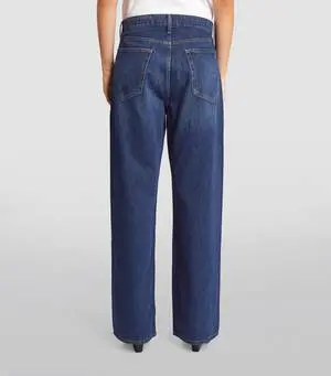 Rag & Bone Logan Mid-rise Wide-leg Jeans