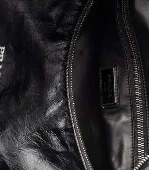 Prada Leather Cross-body Bag - Black