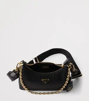 Prada Re-nylon Re-edition 2005 Shoulder Bag - Black