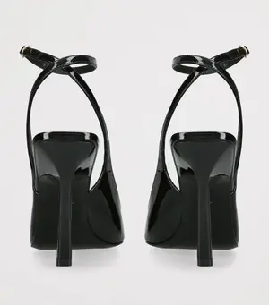 STUART WEITZMAN Patent Leather Vinnie Pumps 100