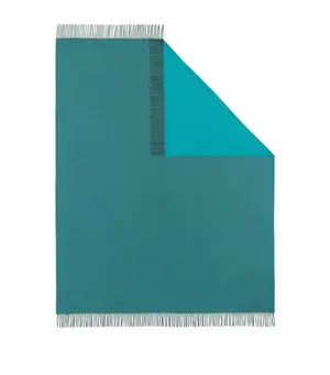 BEGG X CO Cashmere Reversible Arran Throw Blanket