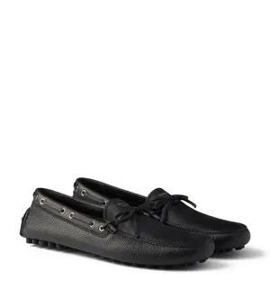 Prada Leather Driving Loafer